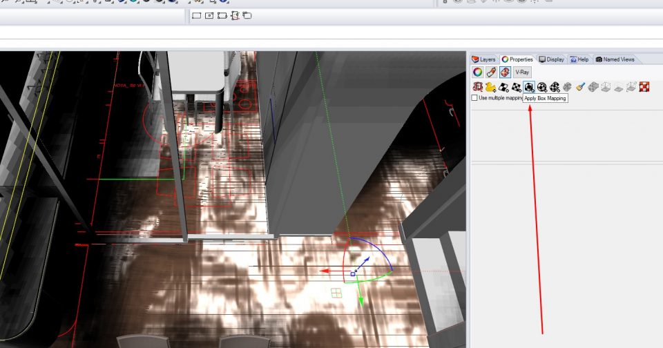Rhinoceros+Vray: adjust materials