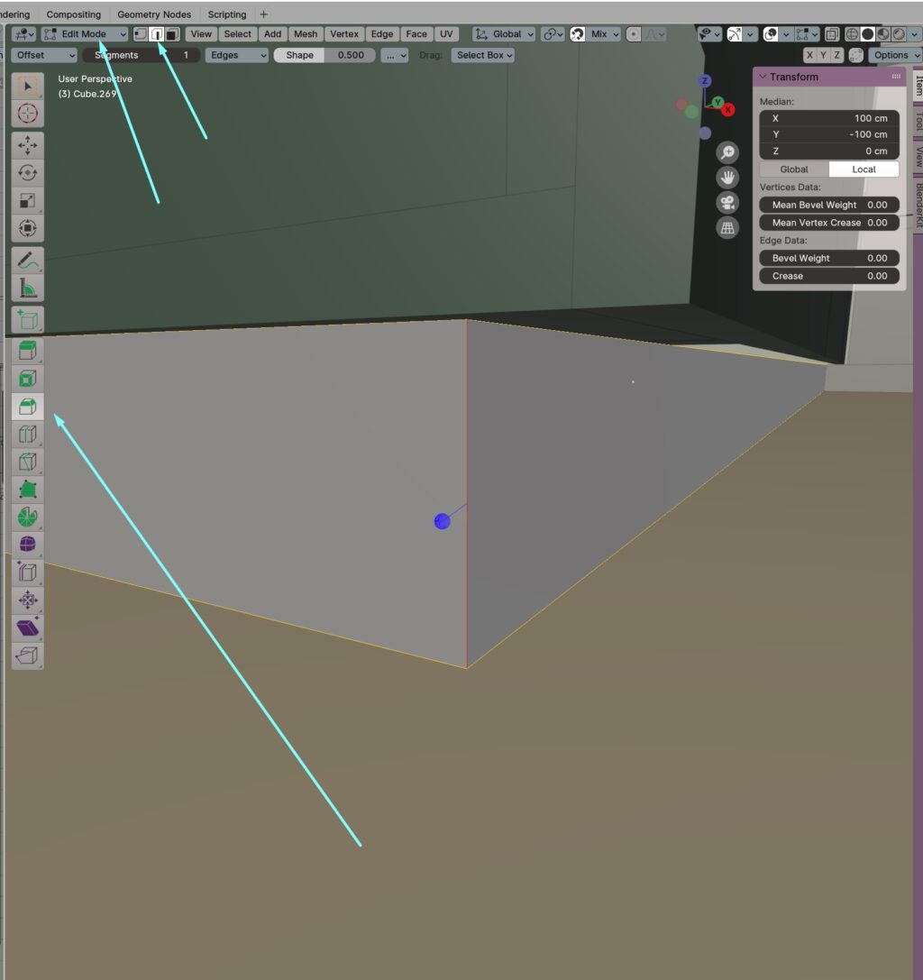 Blender - make a perfect rounded fillet - Scatolabox