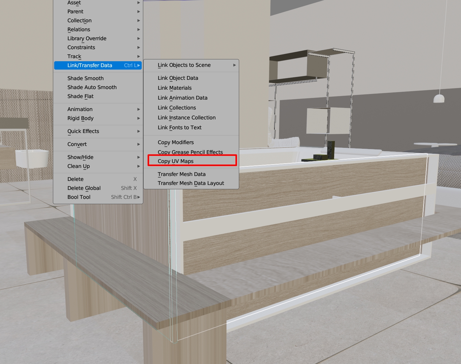 Blender - match the material properties of another object - Scatolabox